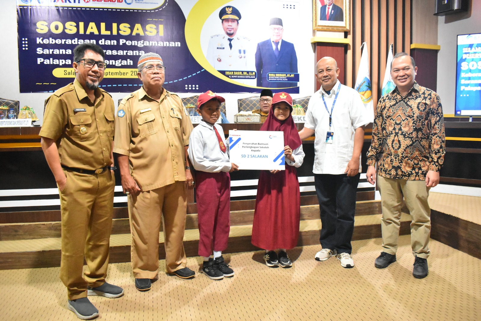 Pemkab Bangkep dan PT. Len Telekomunikasi Indonesia Gelar Sosialisasi ...