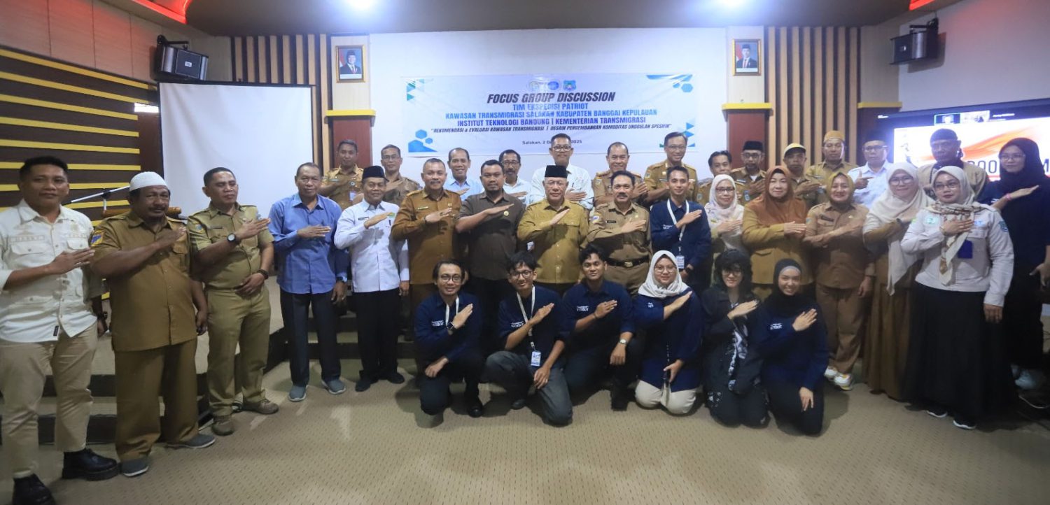 FGD TIM EKSPEDISI PATRIOT ITB DAN KEMENTERIAN TRANSMIGRASI BAHAS ...